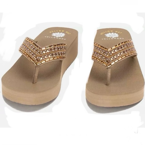 Yellow Box | Shoes | Yellow Box Leanah Wedge Taupe Medium Width New In ...